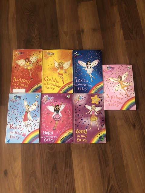 BULK X 7 RAINBOW MAGIC DAISY MEADOWS JEWEL GREEN WEATHER PRINCESS ...