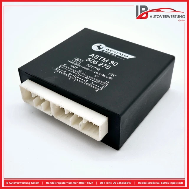 STEUERGERÄT ANHÄNGERKUPPLUNG WESTFALIA ASTM MERCEDES-BENZ C-KLASSE W202 ...