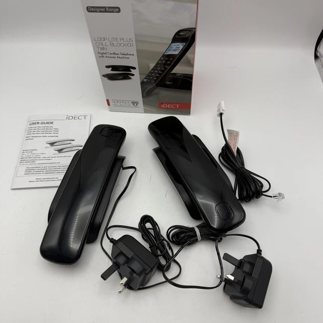 IDECT LOOP LITE Plus Call Blocker Cordless Phone with Answering Machine ...