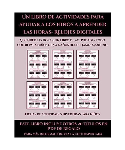 FICHAS DE ACTIVIDADES divertidas para niños (Un libro de actividades para ayuda EUR 10,09 ...