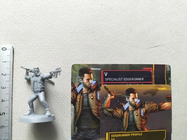 EDGERUNNER MINIATURE+CARD/KIKI Exclu/Cyberpunk 2077 Gangs Of Night City ...