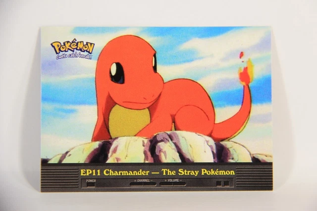 POKÉMON CARD TV Animation #EP11 Charmander The Stray Pokemon Blue Logo ...