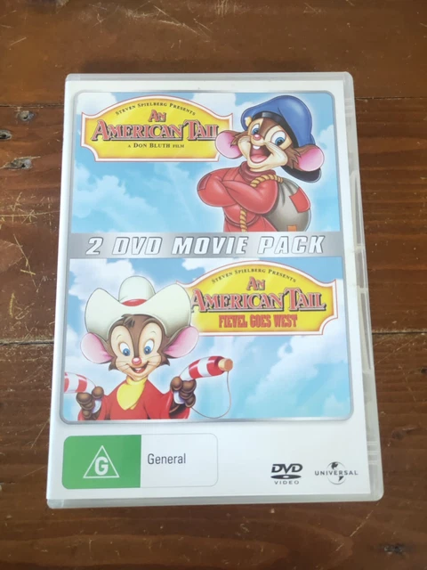 AN AMERICAN TAIL & Fievel Goes West - DVD - Region 4 - Vgc - Mint Discs ...