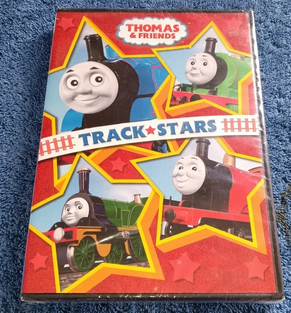THOMAS & FRIENDS Track Stars DVD 6 Stories 2 Games New Sealed $9.99 ...