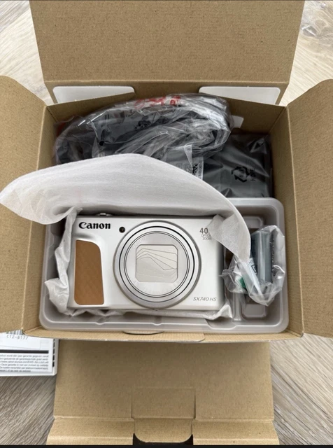 CANON POWERSHOT SX740 HS LITE EDITION Camera Silver £490.00 - PicClick UK