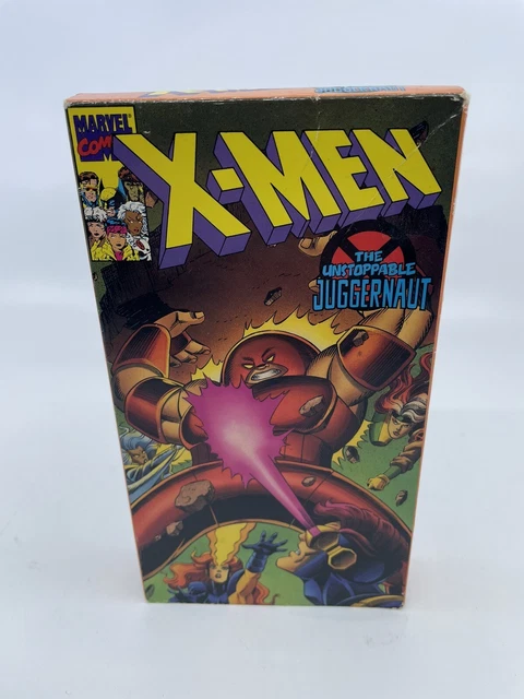 MARVEL X-MEN - The Unstoppable Juggernaut #7 (VHS, 1993) Wolverine ...