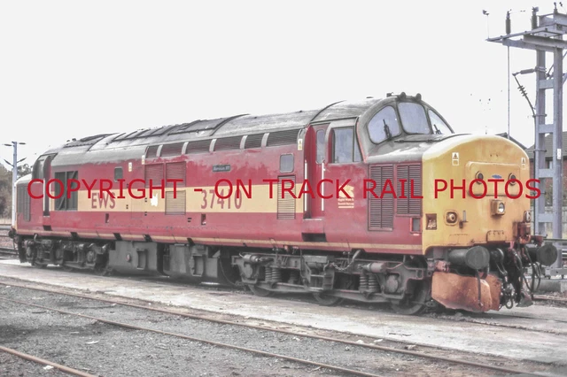 UK RAILWAY PHOTOGRAPH Of Class 37 Locomotive 37410. Rm37-2052 £1.70 ...