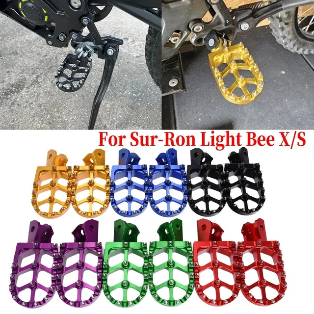 SUR-RON TALARIA LIGHT Bee X / S Foot Pegs Rest Pedals Replacement Part ...