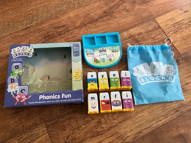 CBEEBIES ALPHABLOCKS PHONICS Fun Toy Learn Letter Recognition & Sounds ...