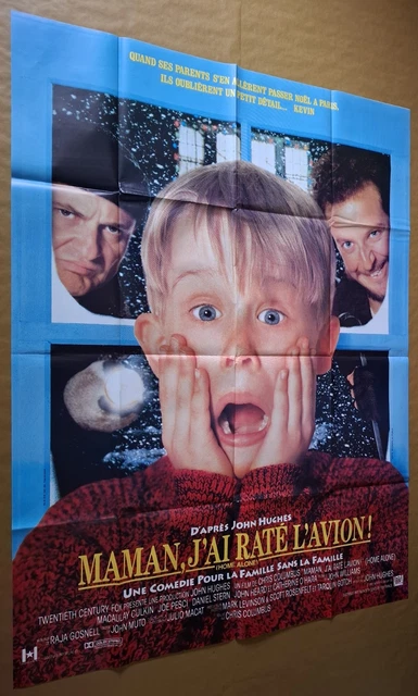 MAMAN J'AI RATE L'avion.home Alone.chris Columbus.120X160 EUR 1,00 ...