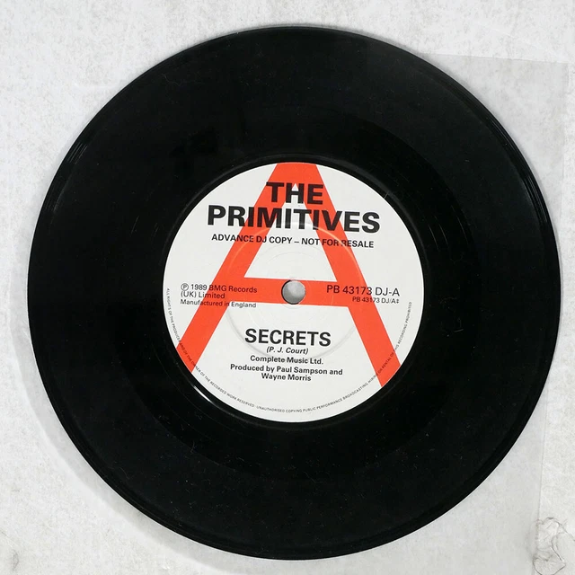 PRIMITIVES SECRETS RCA Pb43173Dj Vinile Uk 7 EUR 7,88 - PicClick IT