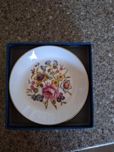 ROYAL WORCESTER FINE Bone China Trinket Dish/ Plate In Box £5.02 ...