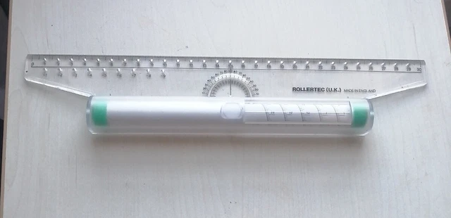 REGLES DE DESSINS ROULANTE ROLLERTEC 30 cm EUR 10,00 - PicClick FR