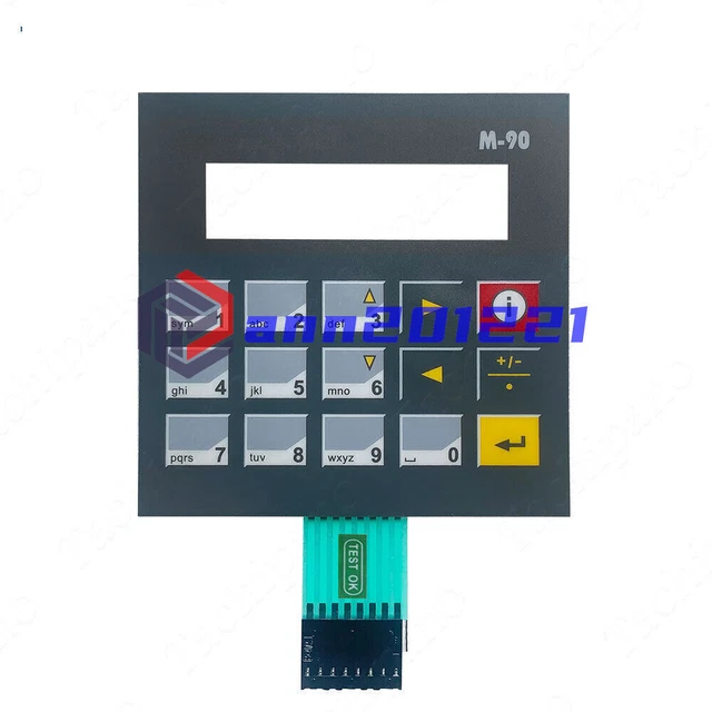 FOR UNITRONICS M91-2-UN2 M91-2-R1 Membrane Keypad Keyboard Switch #A6-9 ...