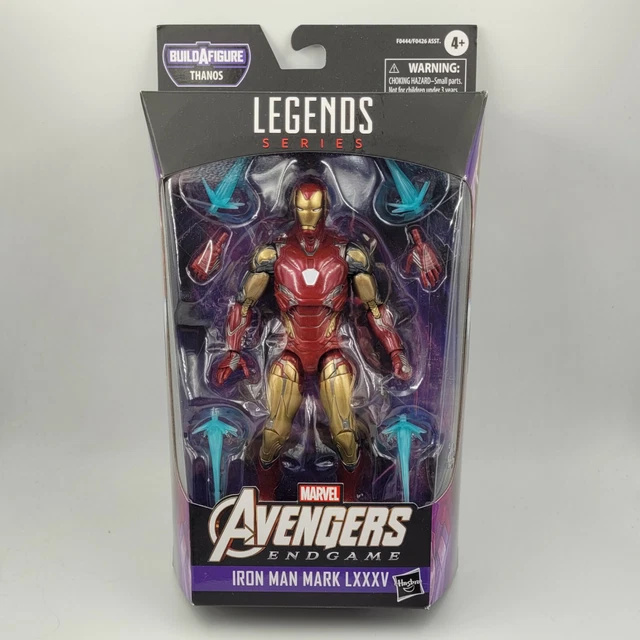 MARVEL LEGENDS SERIES 6 Inch Iron Man Mark LXXXV Thanos Wave (End Game ...
