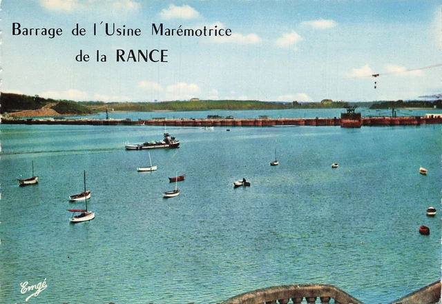 35 BARRAGE DE La Rance Usine Maremotrice EUR 6,50 - PicClick FR