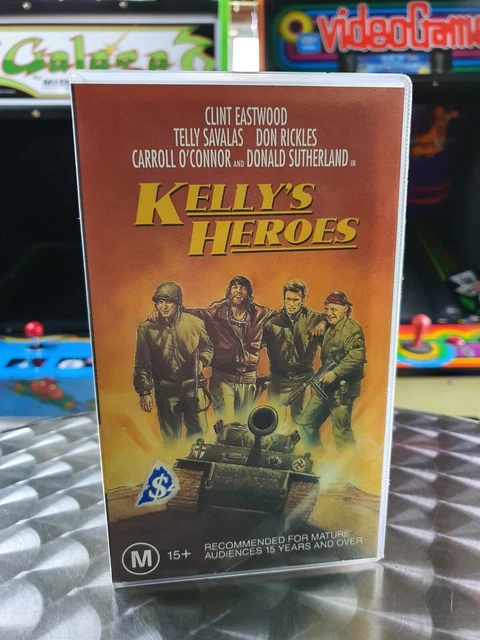 KELLY'S HEROES - Clint Eastwood - VHS Movie - Video Tape VGC £2.57 ...