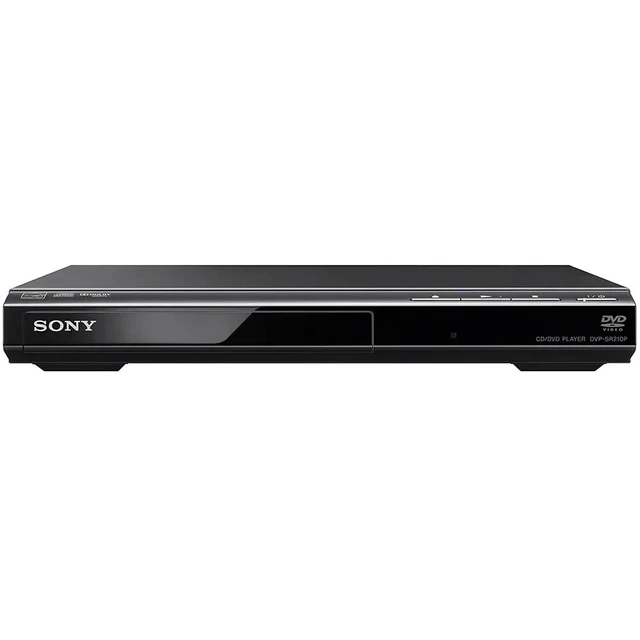 SONY CD & DVD Player Model DVP-SR210P Black TESTED WORKS WITH Remote ...