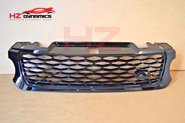 GLOSS BLACK FRONT Grill Grille For 2013 2017 Range Rover Sport L494 Svr ...