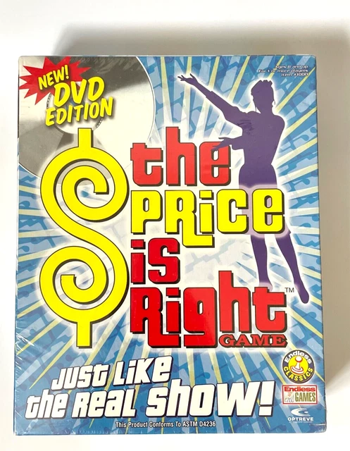 THE PRICE IS Right board Game DVD Edition Family night Game holiday ...