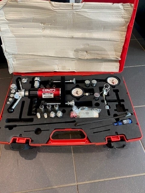 HILTI HAT 28 / HYDRAJAWS Anchor Tester Kit £1,000.00 - PicClick UK