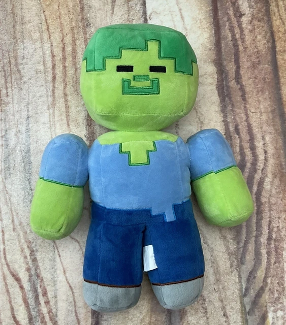 MINECRAFT JINX CREEPER Zombie Steve 30cm Soft Plush Toy £7.99 - PicClick UK