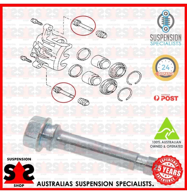 FRONT AXLE GUIDE Bolt, Brake Caliper Suit TOYOTA Supra 3.0 i (JZA80_, JZA80R) EUR 19,81 ...