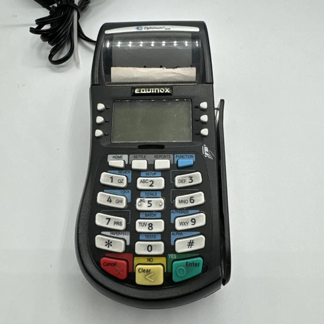 EQUINOX OPTIMUM T4210 EVO Credit Card Chip Interac Debit Reader ...