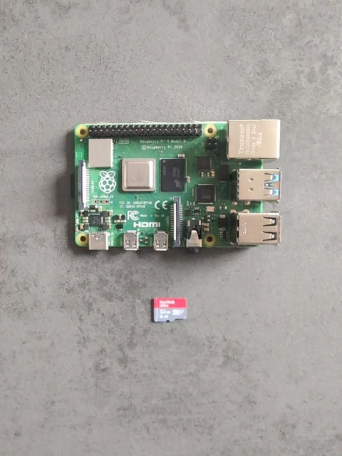 RASPBERRY PI 4 Computer Model B - 8Gb RAM - NEUF Sans Boîte D'origine ...