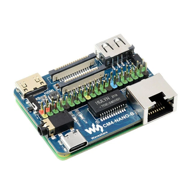 DUAL GIGABIT 5G 4G Ethernet Base Board (B) for Raspberry Pi Compute ...