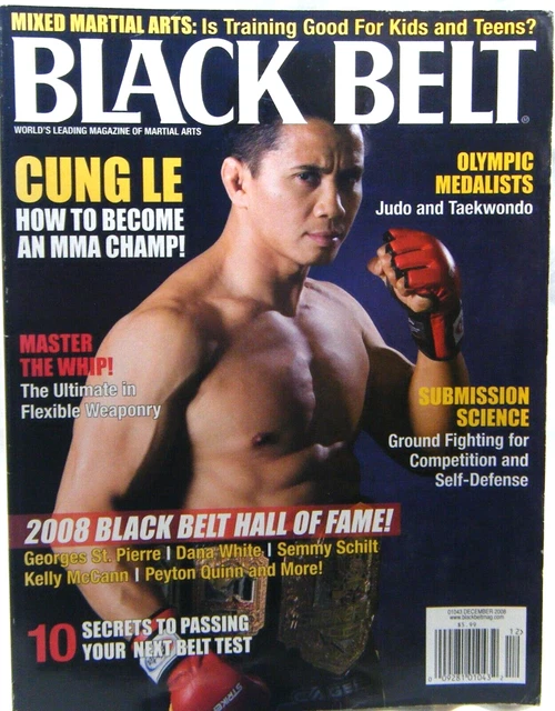 BLACK BELT MAGAZINE December 2008 Cung Le Master the Whip Submission ...