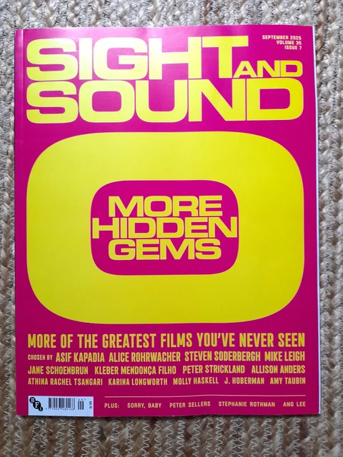 SIGHT & SOUND magazine Issue 7 September 2025 £7.58 - PicClick UK