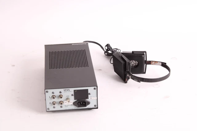 {STAX SR-80} EARPHONES W/ Stax SRM-1/MK-2 Driver Unit for Earspeaker £ ... {STAX SR-80} EARPHONES W/ Stax SRM-1/MK-2 Driver Unit for Earspeaker £ ...