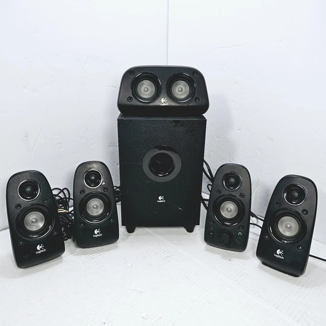 LOGITECH Z506 SURROUND Sound 5.1 Computer Home Theater Speaker System ...