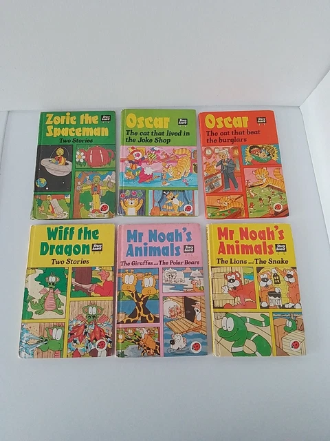 LADYBIRD STORYBOARD SERIES 815 Bundle x6 inclu Wiff the Dragon,Mr Noah ...