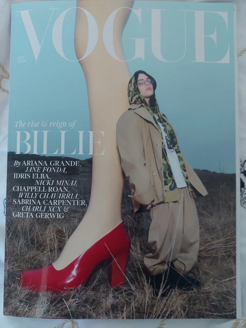 VOGUE UK MAGAZINE May 2025 Billie Eilish £16.32 - PicClick UK
