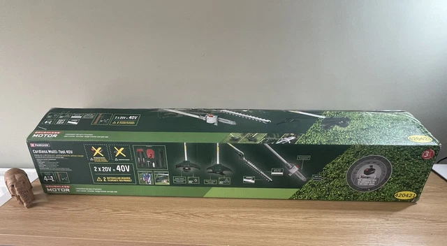 PARKSIDE CORDLESS MULTI-TOOL 40v PGKGA 40-Li B2 New EUR 149,23 ...