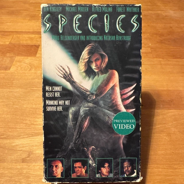 SPECIES VHS SCIFI Horror Cult Classic MGM/UA Release 1995 £5.76 - PicClick UK