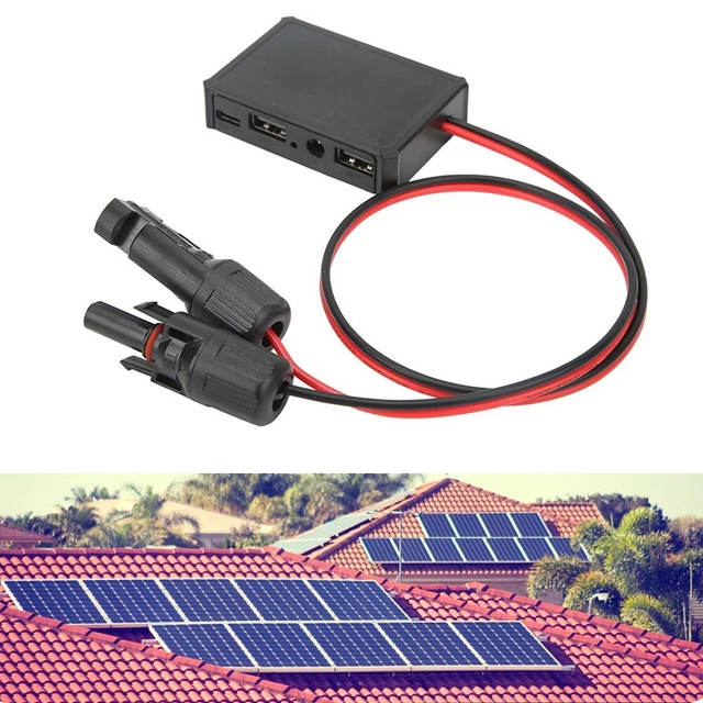 SOLAR PANEL POWER conditioner USB and type C interface easy ...