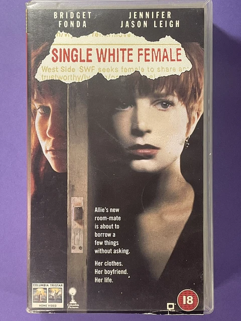 SINGLE WHITE FEMALE, VHS Video, 1992, Bridget Fonda, Cert 18 Movie £3. ...