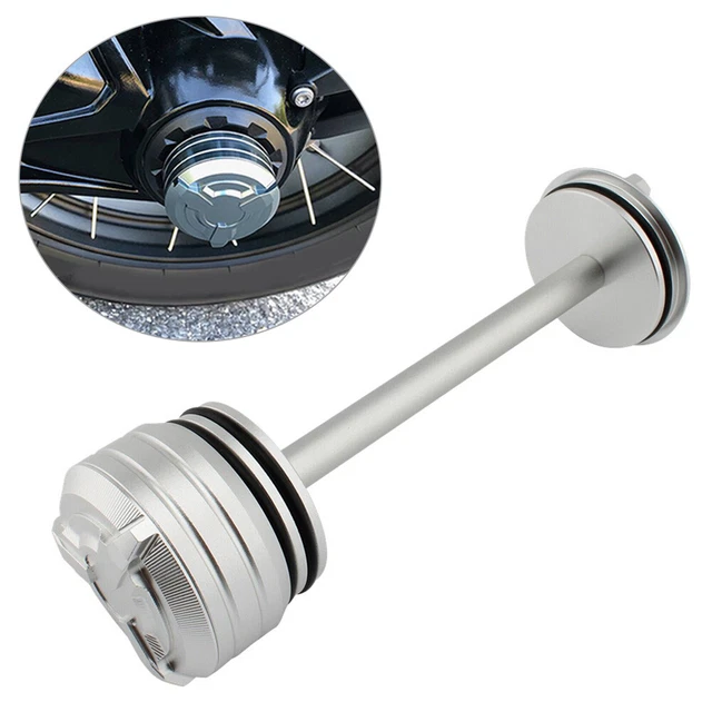 SILVER REAR WHEEL Spindle Blanking Axle Hub Center Cap for BMW R1250GS ...