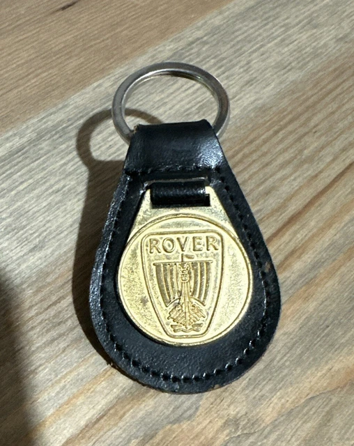 ALEXANDER ROVER LOGO Car Key Ring Key Chain Fob Keyring Brass Vintage ...