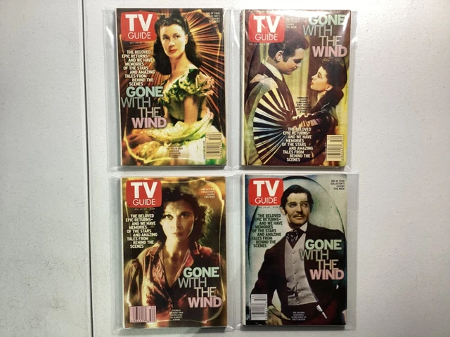 TV GUIDE DECEMBER 23 Gone With The Wind Clark Gable Vivien Leigh ...