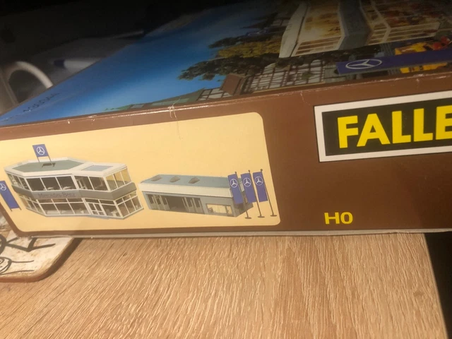 FALLER HO 130344 Mercedes Dealerhouse very rare original packning new ...