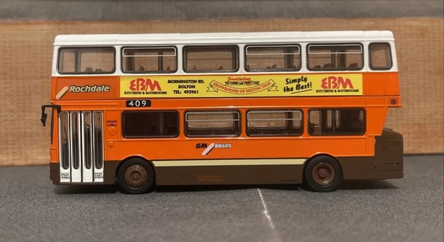 EFE GM BUSES Rochdale Manchester Leyland Atlantean Bus Model 28609 1:76 ...