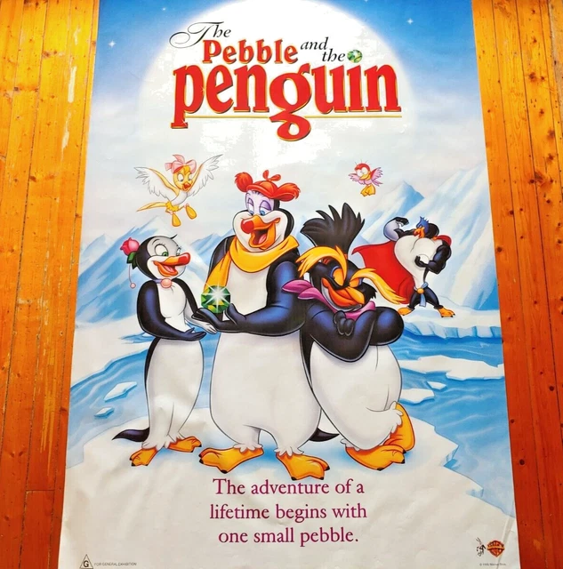 THE PEBBLE AND The Penguin - Original 1995 Video Store Poster One Sheet ...
