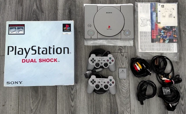 SONY PLAYSTATION 1 SCPH-9002 Ps1 console bundle Box £49.99 - PicClick UK