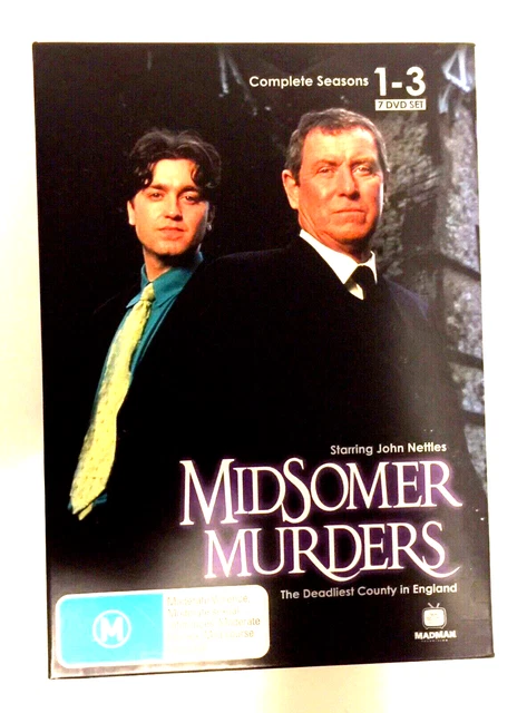 MIDSOMER MURDERS COMPLETE SEASON Series 1 2 3 DVD Box Set 1-3 Region 0 $70.00 - PicClick AU