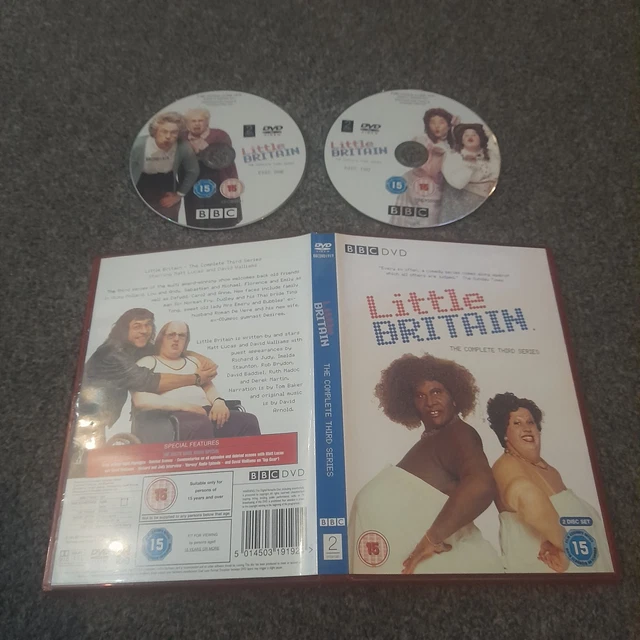 RARE BBC LITTLE Britain - Complete Third Series DVD Boxset Banned OOP ...