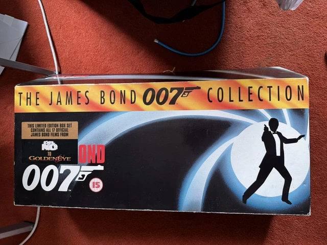 JAMES BOND COLLECTION. 17 VHS videos. Some still Sealed. £36.00 ...